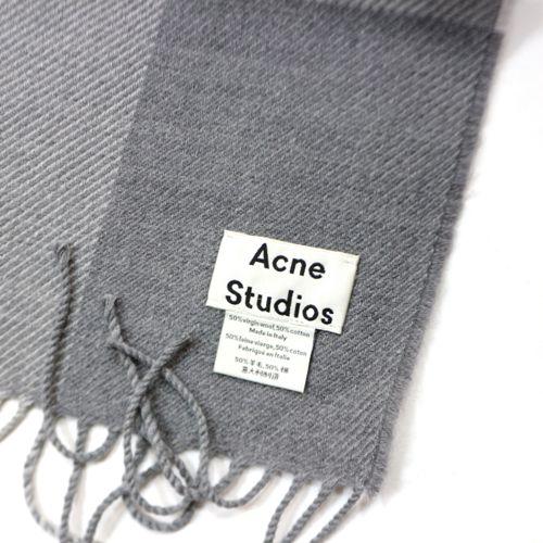 Acne Studios アクネ ストゥディオズ 17AW チェック ストール グレー イエロー : 146311 : unstitch Yahoo!店 - 通販 - Yahoo!ショッピング