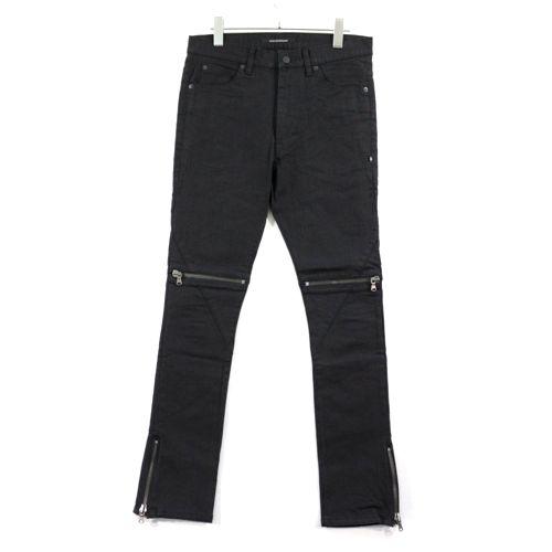MOONAGEDEVILMENT ムーンエイジデビルメント ジップ スキニーパンツ 01 ブラック : unstitch Yahoo!店 - 通販 - Yahoo!ショッピング