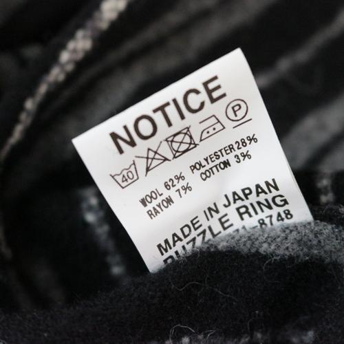 SASSAFRAS ササフラス 19AW Landscaper Shell Bud Half - Stripe-Blanket ジャケット M ブラック : unstitch Yahoo!店 ...