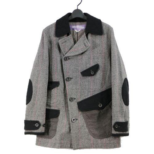 JUNYA WATANABE MAN ジュンヤワタナベ マン 13AW ツイードコート XS グレー : unstitch Yahoo!店 - 通販 - Yahoo!ショッピング
