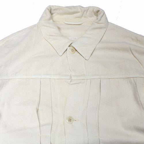 COMOLI コモリ 24SS シルクネップ TYPE-1ST ジャケット 4 エクリュ : unstitch Yahoo!店 - 通販 - Yahoo!ショッピング