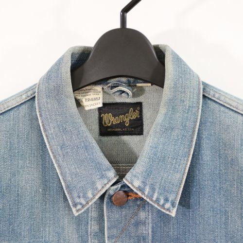 Wrangler ラングラー 124MJ M4971 日本製 デニムジャケット L ブルー : unstitch Yahoo!店 - 通販 ...