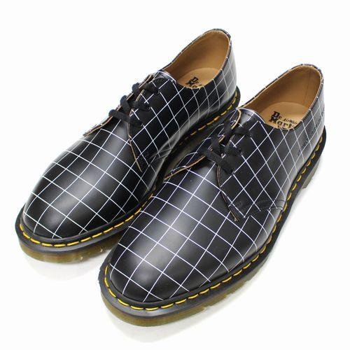 UNDERCOVER × Dr.Martens 22AW 3hole Shoes 1461 3ホールシューズ グリッドチェック 30cm ブラック : unstitch Yahoo!店 ...