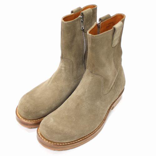 nonnative ノンネイティブ 24AW RANCHER ZIP UP BOOTS WIDE COW LEATHER サイドジップスエードブーツ 7 1/2 カーキ : unstitch ...