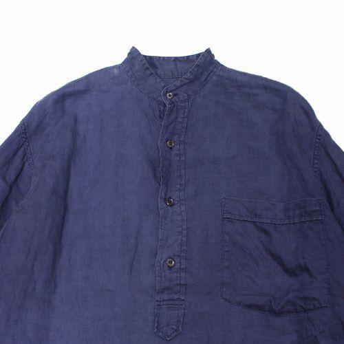 COMOLI コモリ 21SS ネンWクロス プルオーバーシャツ 1 ネイビー : unstitch Yahoo!店 - 通販 - Yahoo!ショッピング