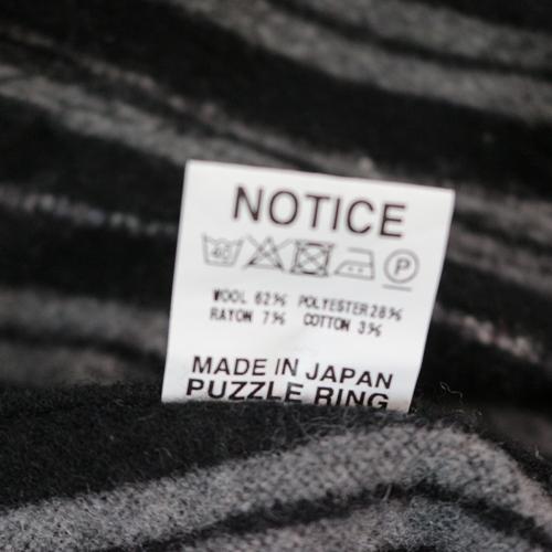 SASSAFRAS ササフラス 19AW GARDENER BUD BREAKER Blanket Stripe ガーデナバッドブレーカー ストライプジャケット : unstitch ...