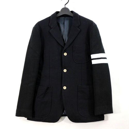 VAN JAC ヴァン ヂャケット 袖ニット切替テーラードジャケット L ネイビー : unstitch Yahoo!店 - 通販 - Yahoo!ショッピング