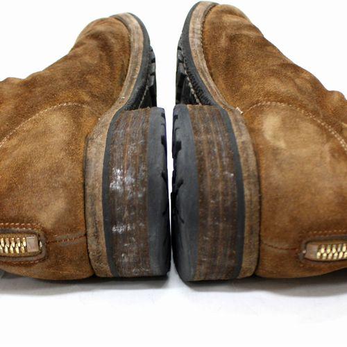 UNDERCOVER × GUIDI 22SS 986 HORSE LEATHER BACK ZIP BOOTS ホースレザーバックジップ ...