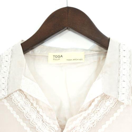 TOGA PULLA トーガ レース ノースリーブ ブラウス : unstitch Yahoo!店 - 通販 - Yahoo!ショッピング