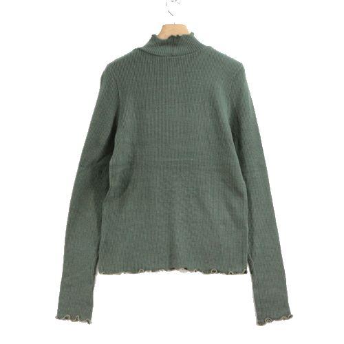 SOWA ソーワ 20AW Dou dou tops green リブニット グリーン : unstitch Yahoo!店 - 通販 ...