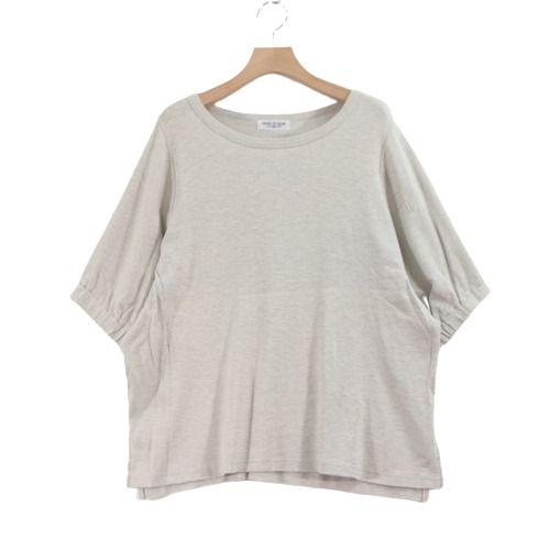 HUG O WaR ハグオーワー 21SS バルーンゴムスリーブTシャツ グレー : unstitch Yahoo!店 - 通販 - Yahoo!ショッピング