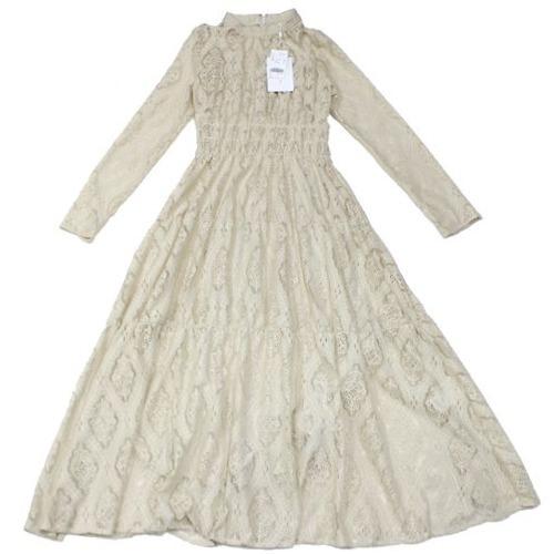 Ameri VINTAGE アメリ ヴィンテージ 22SS LACE SHIRRING DRESS レースワンピース S ベージュ : unstitch Yahoo!店 - 通販 ...