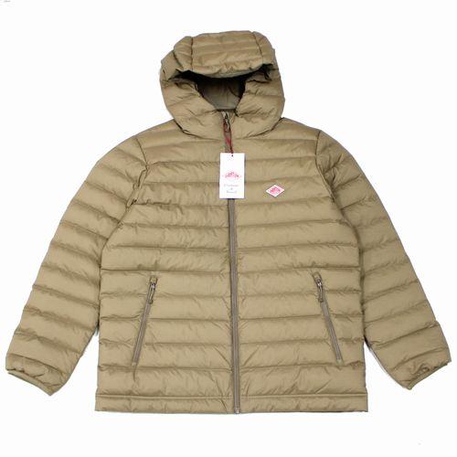 DANTON ダントン 20AW MIDDLE DOWN HOOD JACKET ダウンジャケット 36 タン : unstitch Yahoo!店 - 通販 - Yahoo!ショッピング