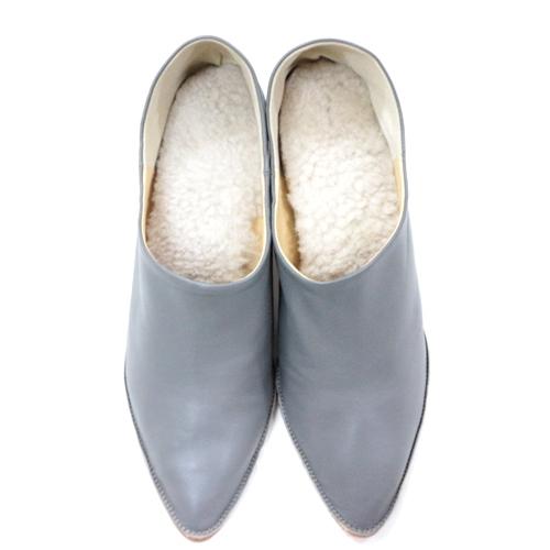 MAISON EUREKA メゾンエウレカ BABOUCHE PUMPS バブーシュパンプス 36 グレー : unstitch Yahoo!店 - 通販 - Yahoo!ショッピング