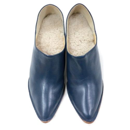 MAISON EUREKA メゾンエウレカ BABOUCHE PUMPS バブーシュパンプス 35 ネイビー : unstitch Yahoo!店 - 通販 - Yahoo!ショッピング