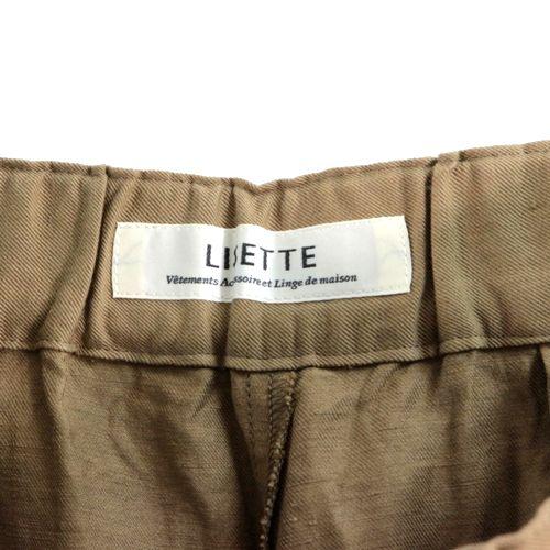 LISETTE リゼッタ ジョセフ リネンコットン ワイドパンツ 38 ベージュ : unstitch Yahoo!店 - 通販 - Yahoo!ショッピング