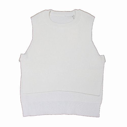 TORICI トリチ 22SS アイスワッフルベスト フリーサイズ ホワイト : unstitch Yahoo!店 - 通販 - Yahoo!ショッピング