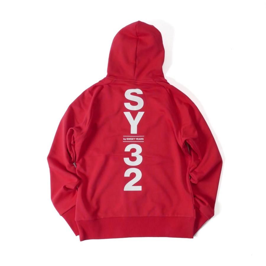 SY32 by SWEET YEARS 【セール】SY32 エスワイ サーティトゥ バイ スウィートイヤーズ メンズ ロゴプリント パーカー プルオーバー 13068 国内正規品 : un ...