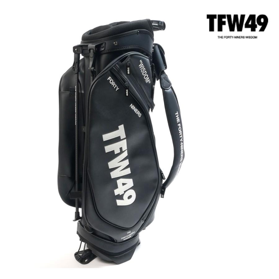 TFW49 ティーエフダブリュー49 キャディーバッグ ブラック LEATER CADDIE BAG t132510009 : un passo AVANTI - 通販 - Yahoo!ショッピング