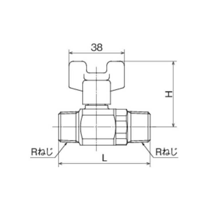 オンダ製作所 ONDA 【AE2-20M】 AE型BV3/4 : 住宅設備のプロショップDOOON!! - 通販 - Yahoo!ショッピング