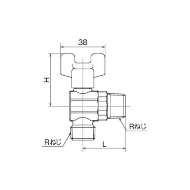 オンダ製作所 ONDA 【AL4-20】 AL型BV3/4 : 住宅設備のプロショップDOOON!! - 通販 - Yahoo!ショッピング