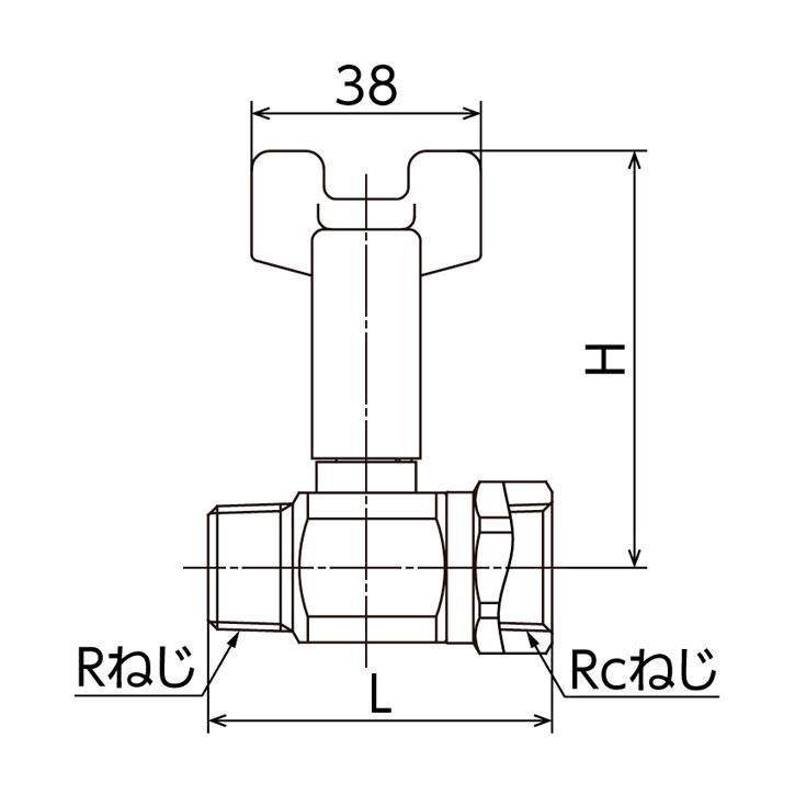 オンダ製作所 ONDA 【BS3-13】 青銅BV1/2 : 住宅設備のプロショップDOOON!! - 通販 - Yahoo!ショッピング