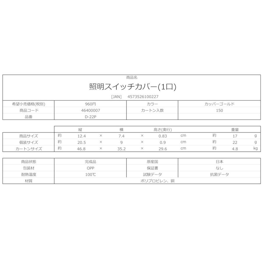 第一精工舎 Plapper プラッパー 照明スイッチカバー 1口 銅の殺菌性能をもつプラスチック C-04P D-22Pの後継品 : 住宅設備のプロショップDOOON!! - 通販 ...