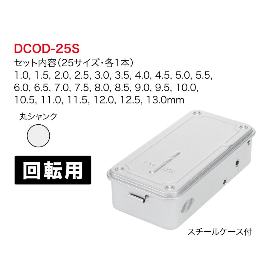 JEFCOM ジェフコム コバルト正宗ドリルセット 25サイズ 各1本 DCOD-25S : 住宅設備のプロショップDOOON!! - 通販 ...