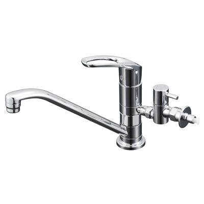 KVK 取付穴兼用型・流し台用シングルレバー式混合栓 KM5011UTTU KM5011UT series マルチリフォーム水栓/給水・給湯接続 : 住宅設備のプロショップDOOON ...