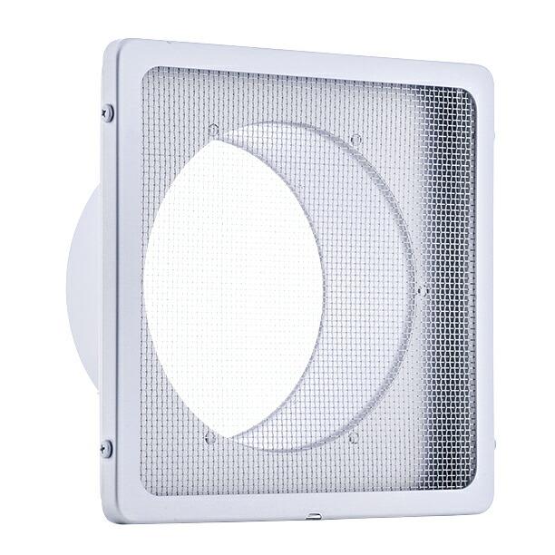 西邦工業 SEIHO 【KN75】 外壁用アルミニウム製換気口 フラットグリル KN 角金網型10メッシュ 低圧損 フェイス着脱式 : 住宅 ...
