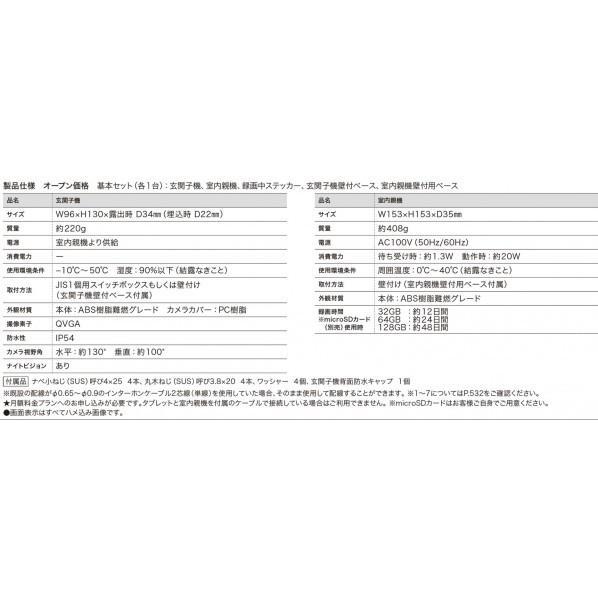 ナスタ Nasta インターホン ドアホン 標準セット 有線通信モデル ブラック KS-DP01U-BK : 住宅設備のプロショップDOOON!! - 通販 - Yahoo!ショッピング