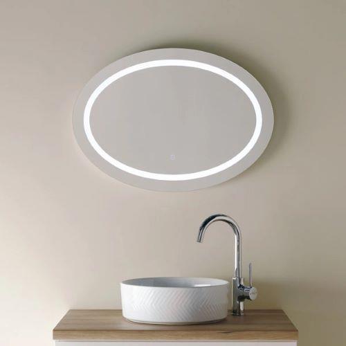 フローバル 洗面台LEDミラー 女優ミラー 調光機能 ライト付き くもり止め 鏡 LM-112 商品コード 00964942 : 住宅設備の ...