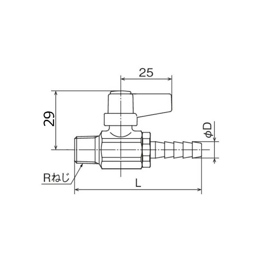 オンダ製作所 ONDA 【M5-0808】 フリーボール1/4×8 : 住宅設備のプロショップDOOON!! - 通販 - Yahoo!ショッピング