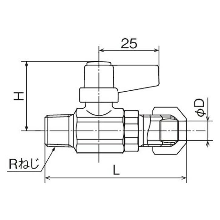 オンダ製作所 ONDA 【M8-0806】 フリーボール1/4×6 : 住宅設備のプロショップDOOON!! - 通販 - Yahoo!ショッピング