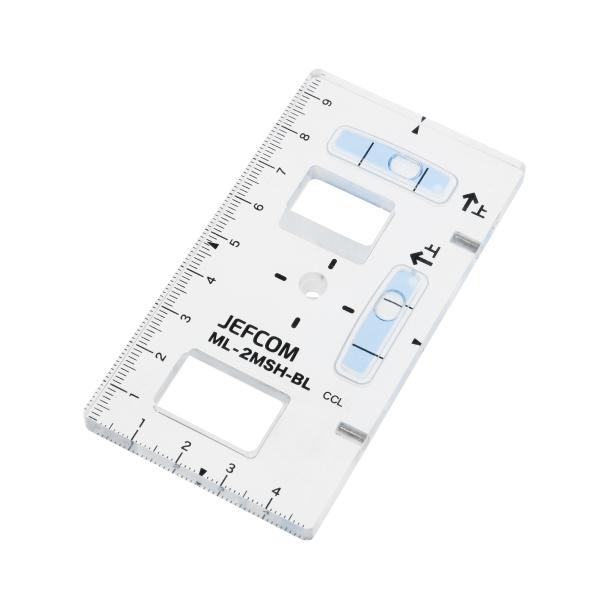 JEFCOM ジェフコム スリムブルーレベル つまみ穴付 ML-2MSH-BL : 住宅設備のプロショップDOOON!! - 通販 - Yahoo!ショッピング