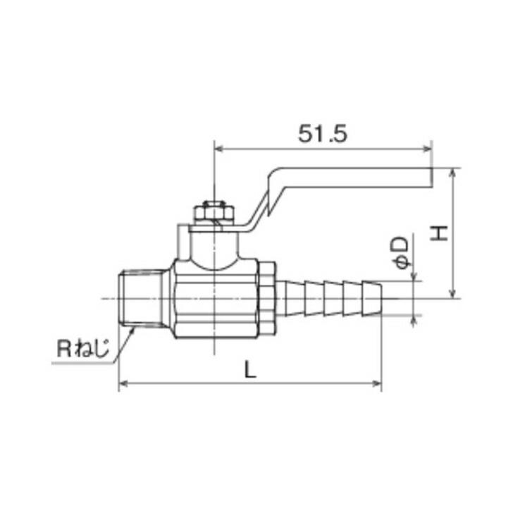 オンダ製作所 ONDA 【MR5-0809】 ミニチュアBV1/4×9 : 住宅設備のプロショップDOOON!! - 通販 - Yahoo!ショッピング