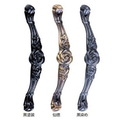 シロクマ 【NO-350】 プリンセスローズ取手 黒染め : 住宅設備のプロショップDOOON!! - 通販 - Yahoo!ショッピング