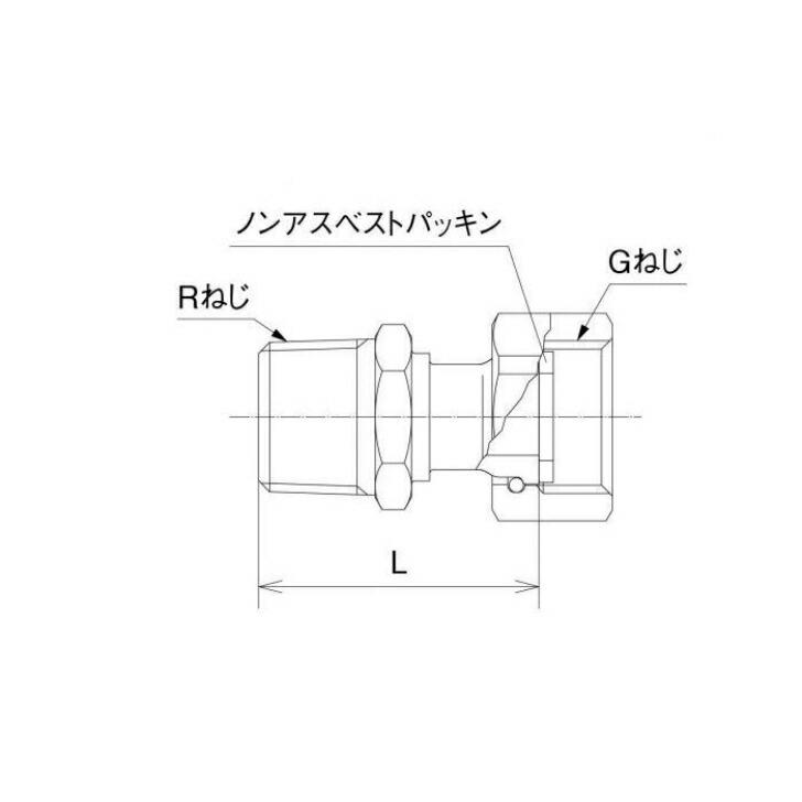 オンダ製作所 ONDA 【OS-079M】 ナット付アダプター1/2 : 住宅設備のプロショップDOOON!! - 通販 - Yahoo!ショッピング
