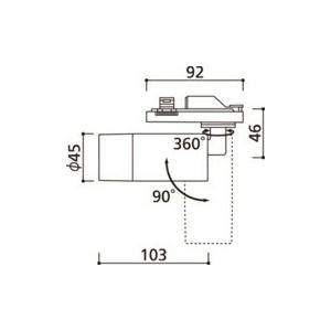 ODELIC オーデリック スポットライト 【OS256662R】【OS 256 662R】 : 住宅設備のプロショップDOOON ...