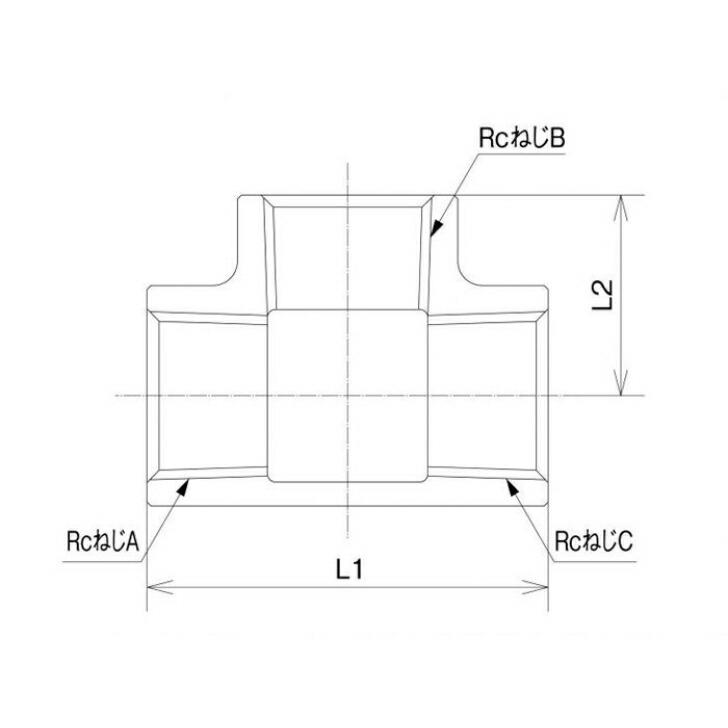 オンダ製作所 ONDA 【OT-107】 砲金チーズ1 : 住宅設備のプロショップDOOON!! - 通販 - Yahoo!ショッピング