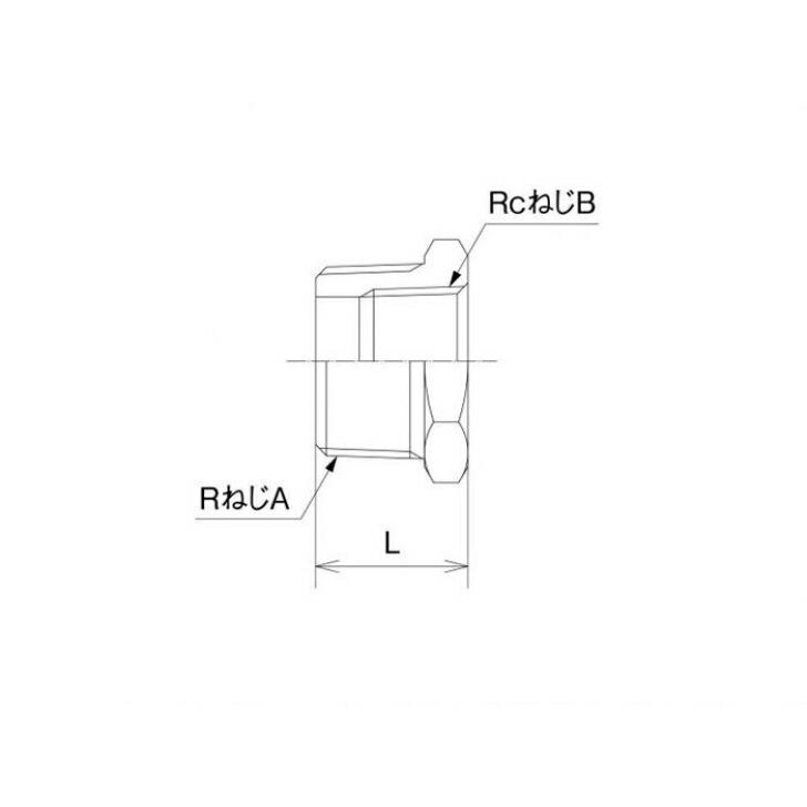 オンダ製作所 ONDA 【OT-153】 砲金ブッシング3×2 : 住宅設備のプロショップDOOON!! - 通販 - Yahoo!ショッピング