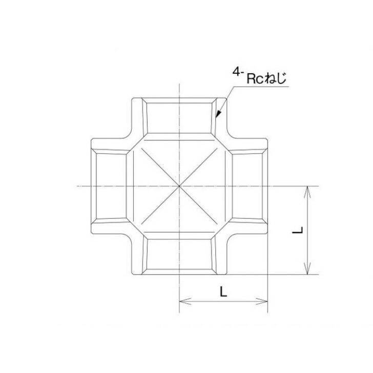 オンダ製作所 ONDA 【OT-184】 砲金クロス3/4 : 住宅設備のプロショップDOOON!! - 通販 - Yahoo!ショッピング