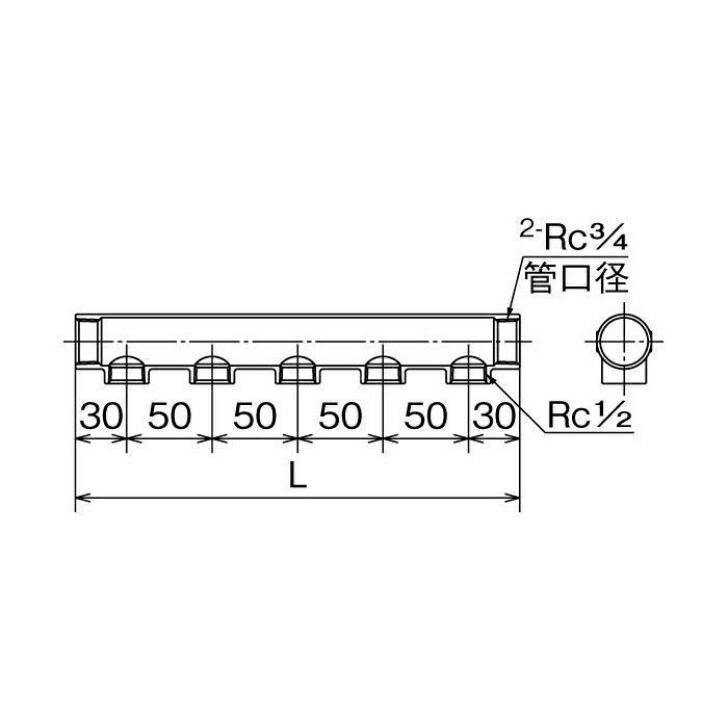 オンダ製作所 ONDA 【SFH-2002】 304 ヘッダー3/4 2連 : 住宅設備のプロショップDOOON!! - 通販 - Yahoo!ショッピング