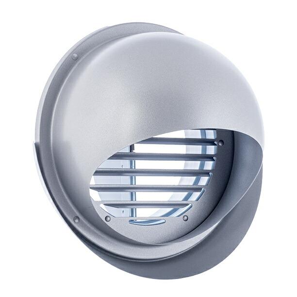 西邦工業 SEIHO 【SFXD100MS】 外壁用ステンレス製換気口 セルフード SFXD-MS 同芯ガラリ型 防火ダンパー付 ワイド水切り ...