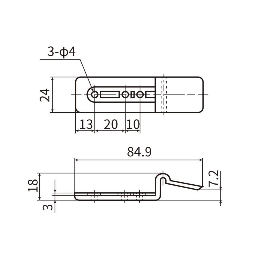 HIKARI NEW 幅木・ケーシング仮止めプレート 50個入 SH-KPL : 住宅設備のプロショップDOOON!! - 通販 - Yahoo!ショッピング
