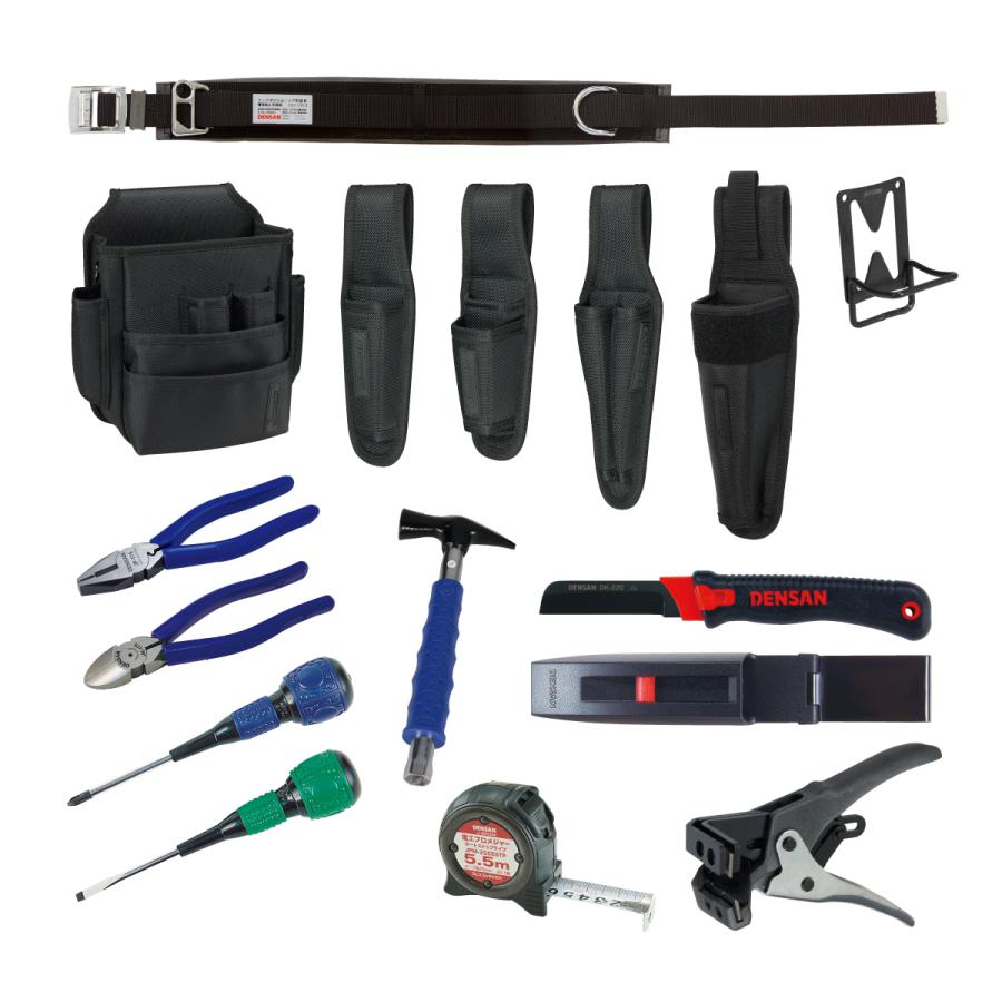 JEFCOM ジェフコム ツールキット 新人道具15点セット SJT-15SET-B : 住宅設備のプロショップDOOON!! - 通販 - Yahoo!ショッピング