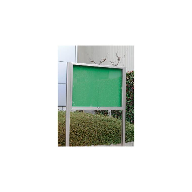 神栄ホームクリエイト 【SK-2071-3-SC】 屋外掲示板 ステンカラー 掲示板：レザーアイボリー : 住宅設備のプロショップDOOON!! - 通販 - Yahoo!ショッピング