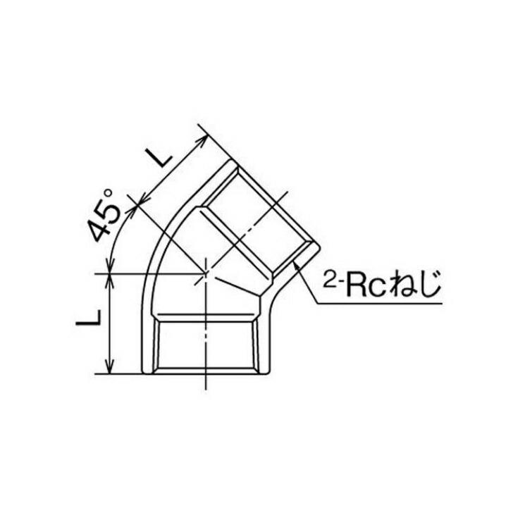 オンダ製作所 ONDA 【SML3-40】 316 45°エルボ11/2 : 住宅設備のプロショップDOOON!! - 通販 - Yahoo!ショッピング