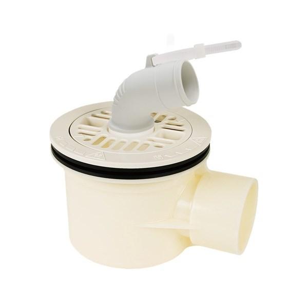 テクノテック[TECHNOTECH] 排水トラップ 【SNT-W-W1】横型・有色 T.Tトラップ 横引排水口 アイボリーホワイト : 住宅設備のプロショップDOOON!! - 通販 ...