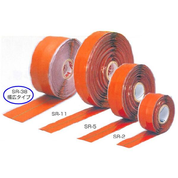 ユニテック 【SR-38】 アーロンテープ 配管補修テープ 融着補修テープ 幅38x長さ6000mm :sr-38:住宅設備のプロショップDOOON!! - 通販 - Yahoo!ショッピング